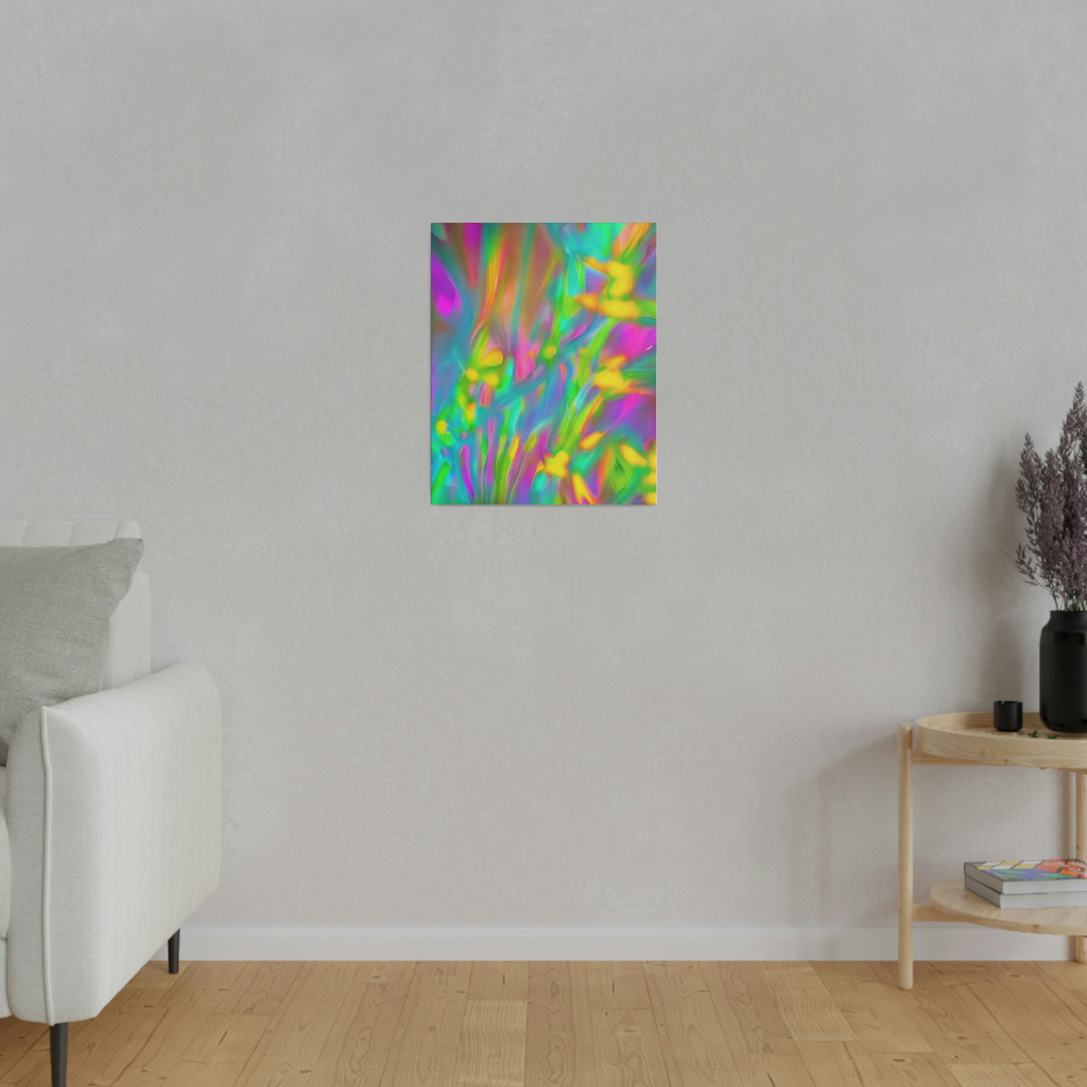 AI Generated Matte Canvas – AIARTWORKSCo.